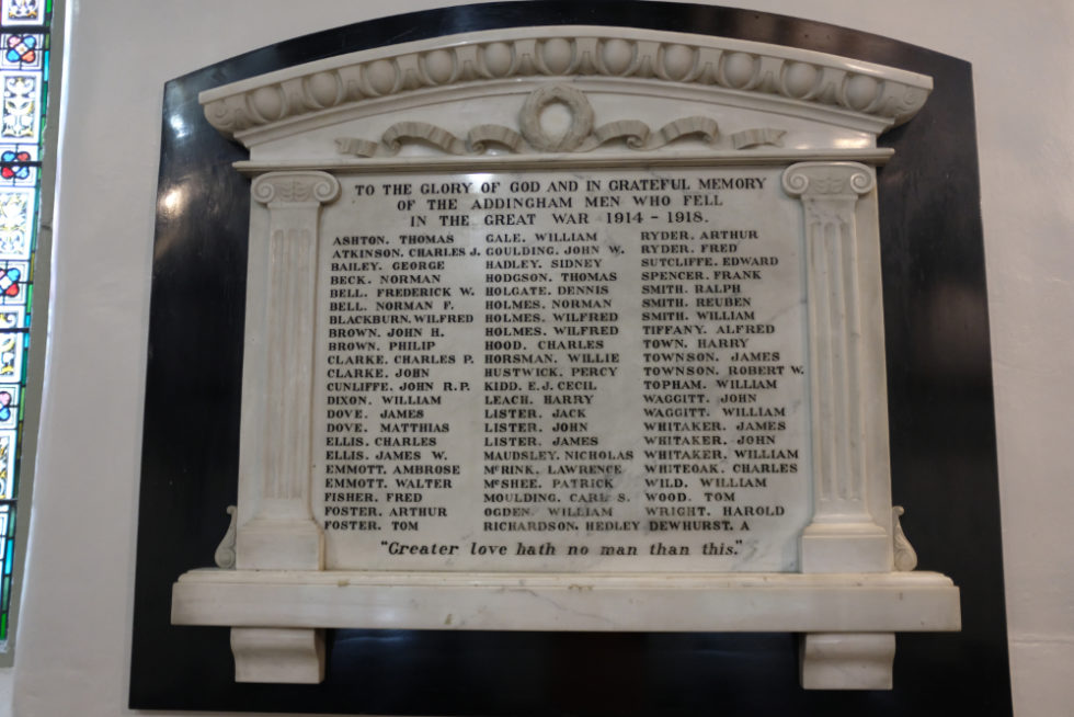 Church History - St Peters Addingham